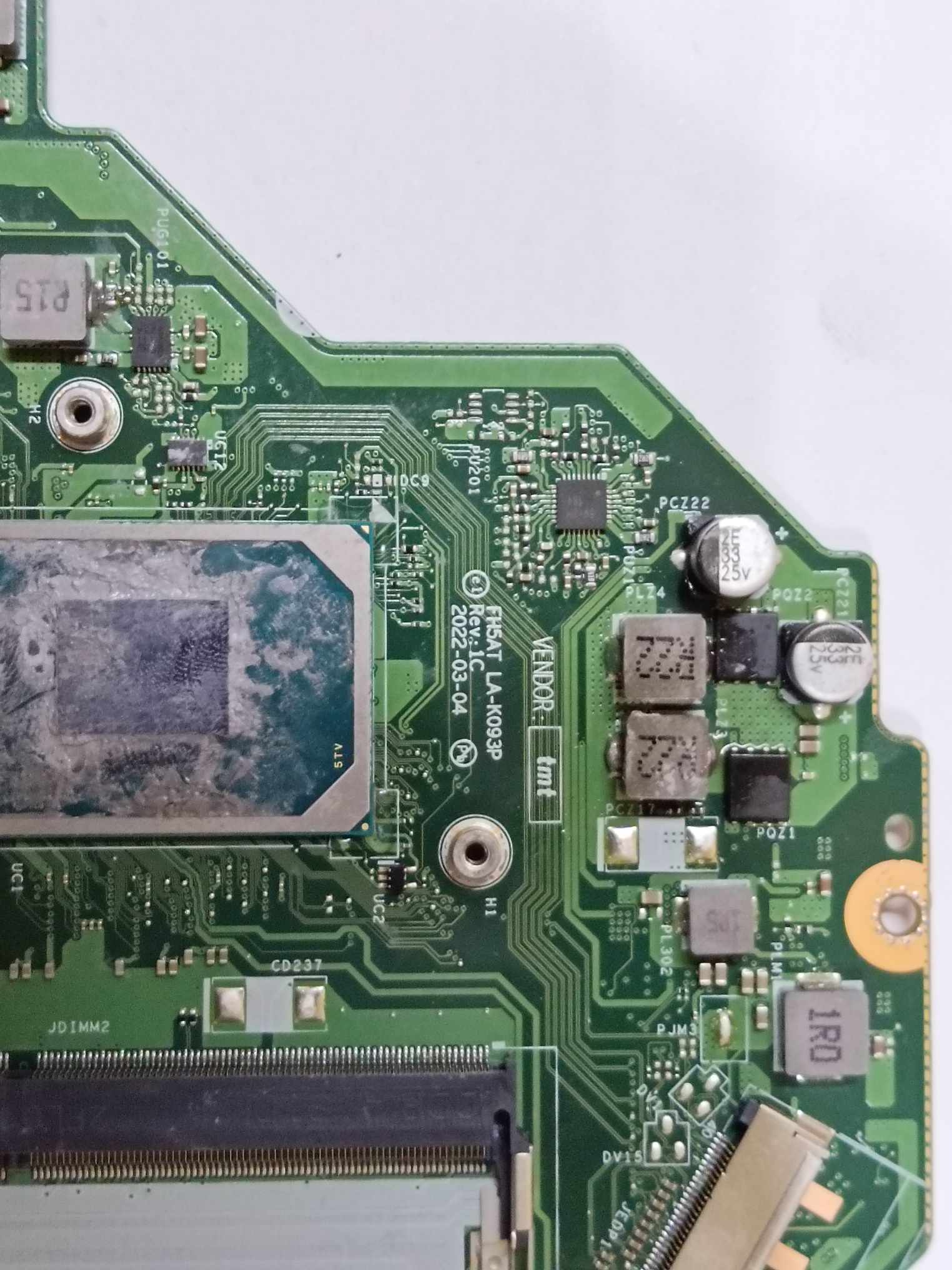 Motherboard - Leaky MOSFET