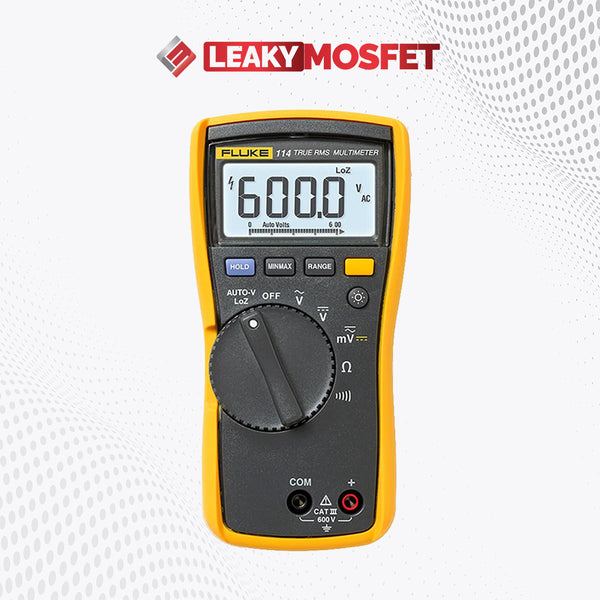 Fluke 114 Digital Multimeter - Leaky MOSFET