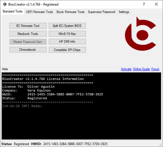 BiosCreator v2.1.22 - (International Version) – Leaky MOSFET