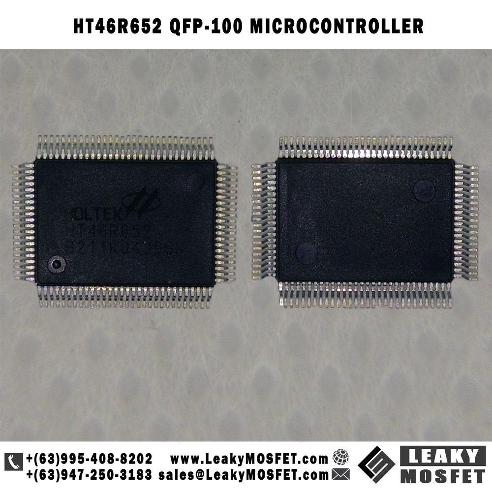 HT46R652 QFP-100 Microcontroller - Leaky MOSFET