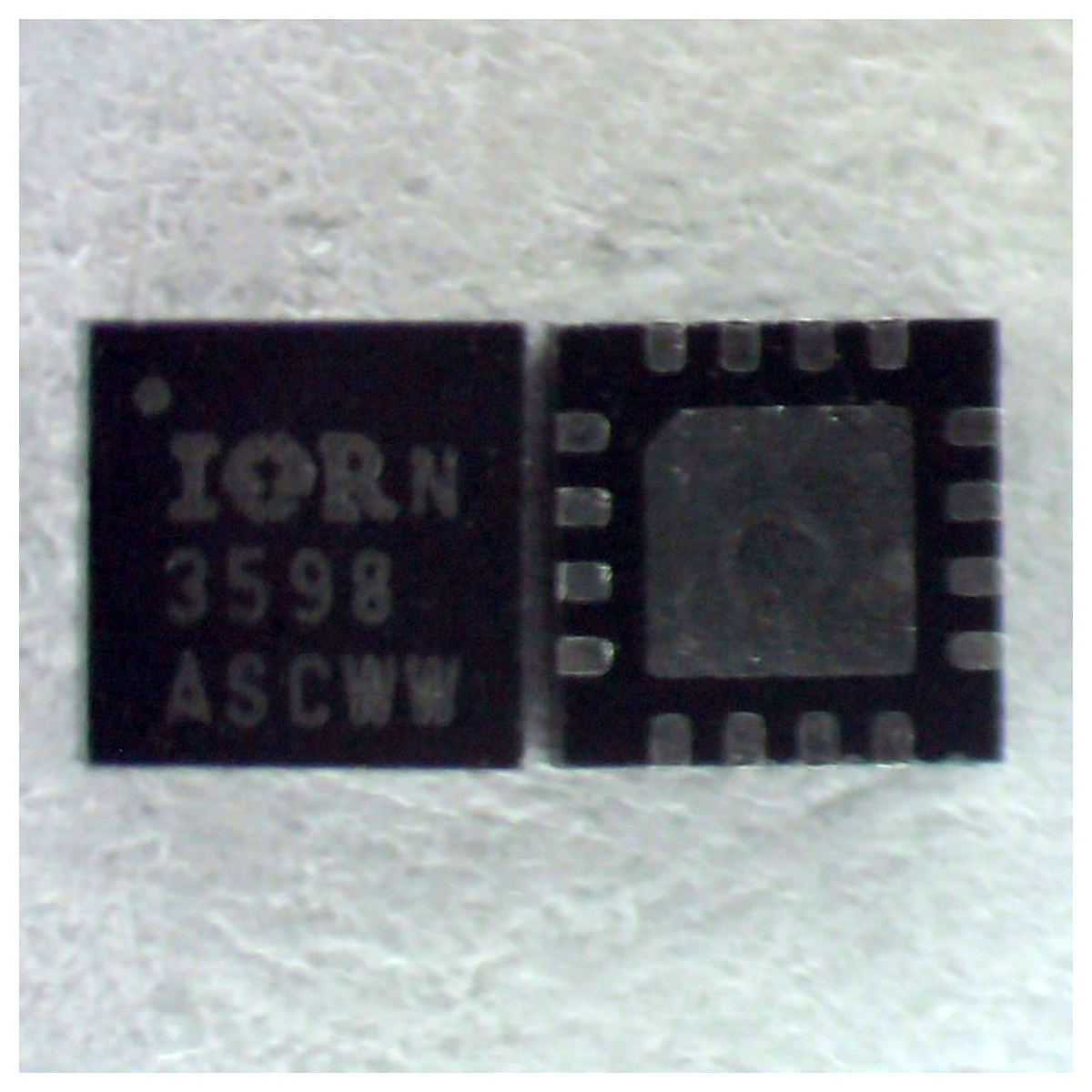 IR3598 IR 3598 Dual/Doubler Interleaved MOSFET Driver – Leaky MOSFET