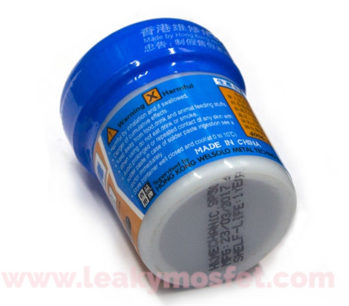 Solder Paste Mechanic XG-50 35g 183 degrees melting point - Leaky MOSFET
