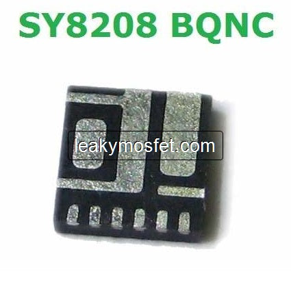 SY8208B MS3 QFN-10 - Leaky MOSFET